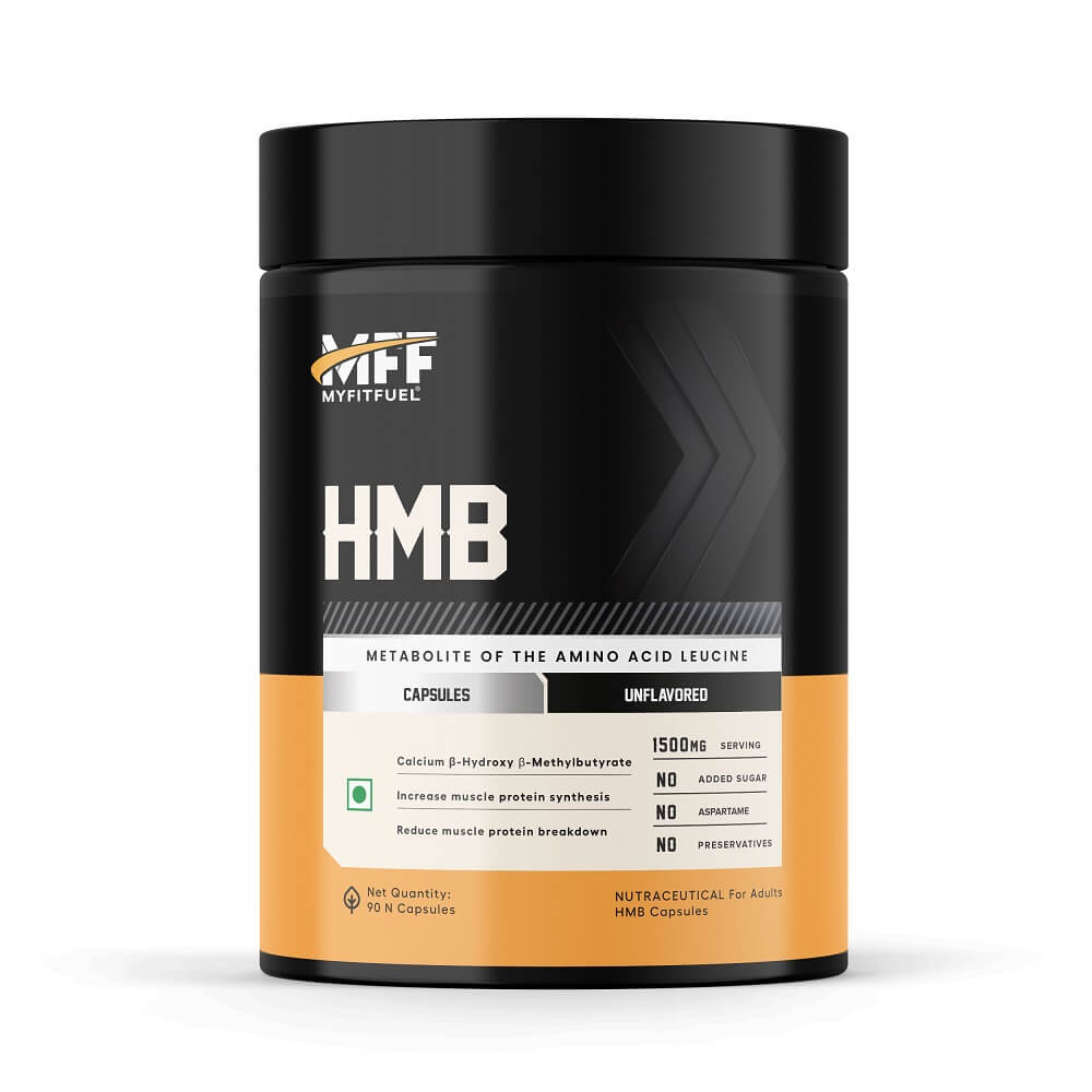 HMB (1500mg), Pure HMB for Muscle Strength, Muscle Gain – MyFitFuel
